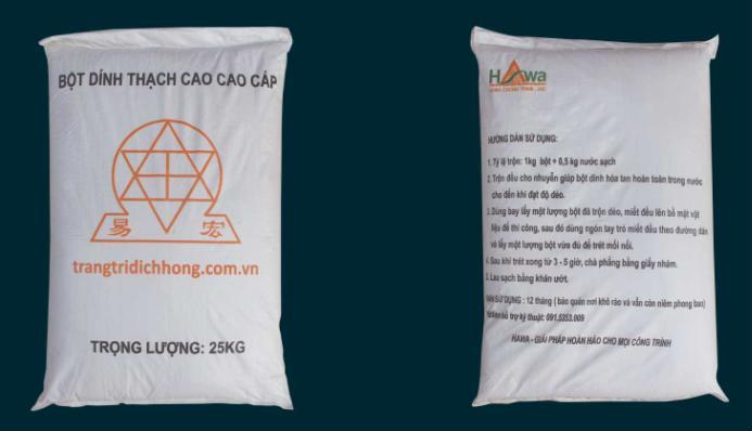 Bột dính(dán) phào cao cấp Dich Hồng Hawa